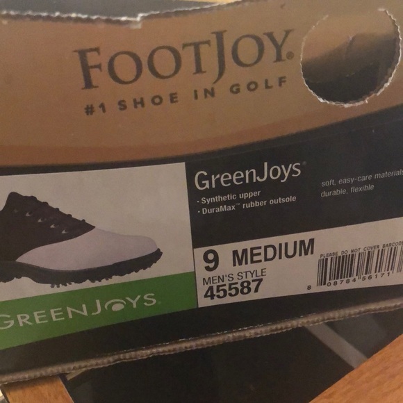 FootJoy | Shoes | New With Box Footjoymens Fj Original Golf Shoes Sz 9m ...